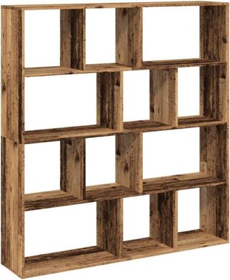vidaXL Vidaxl - Bibliothèque vieux bois 132x29x141,5 cm bois dingénierie