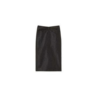 Twinset Bleistiftrock Languette - - Skirts - Damen - Schwarzk - L