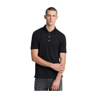 Lyle & Scott Homme, Tops, Noir, Taille: XL Polo Superfine