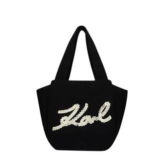 Karl Lagerfeld Karacke Handtasche - - Bags - Damen - Schwarzk - ONE SIZE