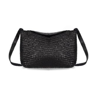 Dragon Diffusion Schwarze Geflochtene Leder Umh&auml;ngetasche - - Bags - Damen - Schwarzk - ONE SIZE