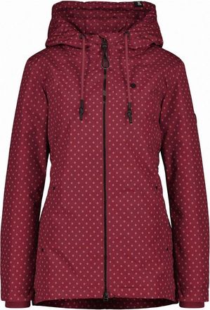 Alife And Kickin Winterjacke Damen LilouAK B Warm gefütterte Jacke mit flauschigen Teddyfell Innenfutter