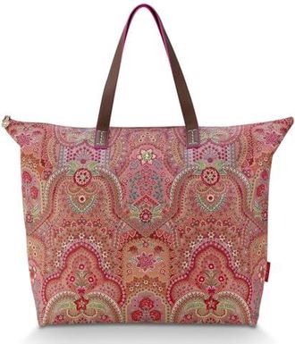 Pip Studio sac de voyage sac &agrave; &eacute;paule Tilda Tote Bag Jabali Red rouge