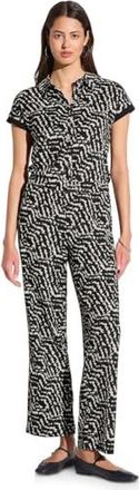 Street One A379043 Combinaison à Motifs, Noir, 44W / 30L Femmes
