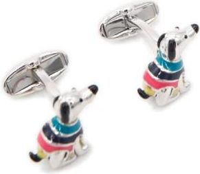 Paul Smith Homme, Accessoires, Multicolore, Taille: ONE Size Gemelli Cane Maglia Righe