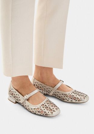 Caprice Ballerinas 9-22511-46 Silberfarben