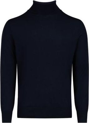 van Laack Pull col rond en laine