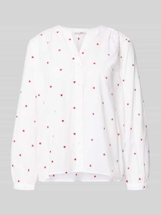 Tom Tailor Regular Fit Hemdbluse aus reiner Baumwolle