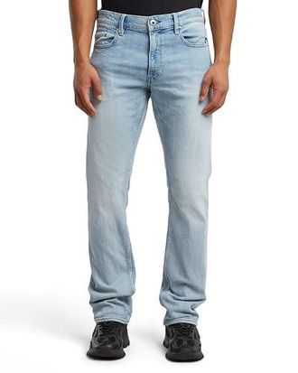 G-Star G-Star Homme Jean Mosa Straight, Bleu (sun faded mirage blue D23692-D498-G316), 36W / 32L