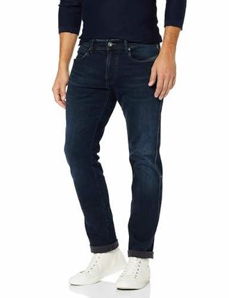Camel Active Camel Active 5-Pocket Madison Jean Droit, Bleu (Bleu foncé 46), W36/L34 (Taille Fabricant: 36/34), Homme