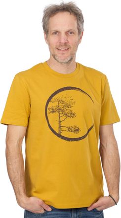 Life-Tree Shirt Organic Fairwear Shirt Men Ocre Circle