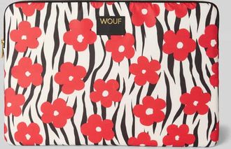 Wouf Laptoptasche mit Logo-Patch Modell Wildflower