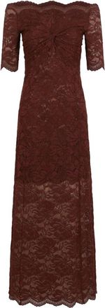 Paco Rabanne Femme, Robes, Rouge, Taille: 40 FR Long Lace Dress