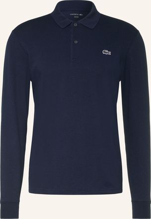 Lacoste Strick-Poloshirt blau