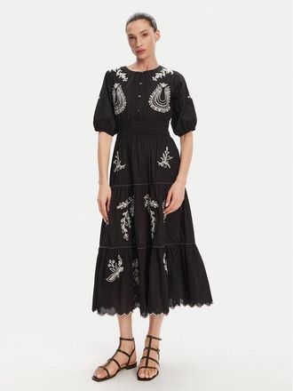 Pepe Jeans London Kleid für den Alltag Destiny PL953743 Schwarz Regular Fit