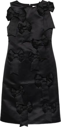 Ganni Bow-detail Midi Dress