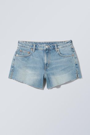 Weekday Jeansshorts Swift - Blau