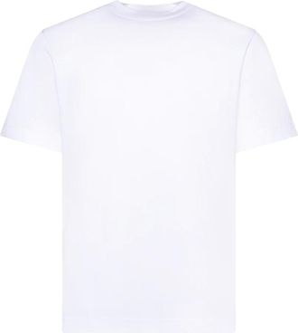 Eleventy Homme, Tops, Blanc, Taille: 2XL T-Chemises