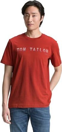 Tom Tailor 1046789 T-Shirt, 14302-velvet Red, XL Hommes