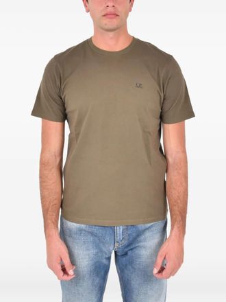 C.P. Company T-Shirt mit grafischem Logo - Grün