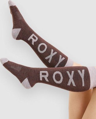 Roxy Shred Time Chaussettes techniques rouge