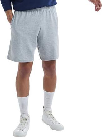 Hanes Jersey Cotton Short with Pocket Court, Acier léger, 3XL Homme