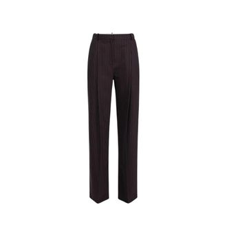 Elisabetta Franchi Straight Leg Hose - - Trousers - Damen - Braun - M