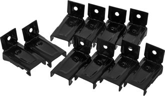 TOPBATHY 10stücke Teiliges Flexible Gardinenschienen-wandhalterungen Stabile Decken Wandmontage Für Gardinenstangen Kompakte Robuste Halterung Für Innenlauf-sc