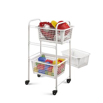 Metaltex Trolley 3cest sandiego 341803 Ass Aufr&auml;umen und W&auml;sche, Material, Multicolor 3 cestos