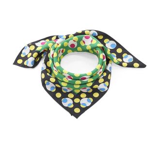 Dries Van Noten Femme, Accessoires, Multicolore, Taille: ONE Size Foulard Carr&eacute; en Soie