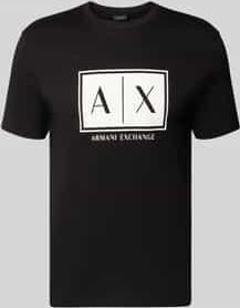 A|X Armani Exchange T-Shirt mit Logo und Rundhalsausschnitt