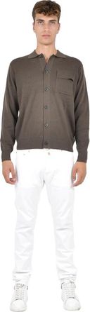 low brand Homme, Tops, Gris, Taille: L LOW Brand Sweaters Dove Grey