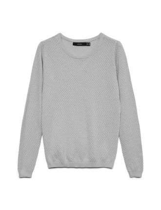 Vero Moda VMCARE Structure LS O-Neck BLOU NOOS