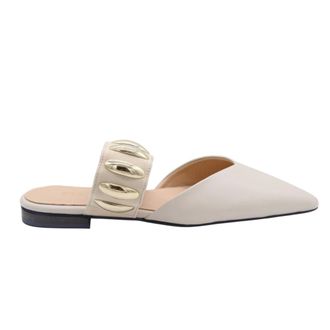 Babouche Lifestyle Babouche, Femme, Chaussures, Blanc, Taille: 40 EU Muiltje Babouche