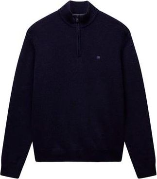 Napapijri Pull droit col montant en laine m&eacute;lang&eacute;e