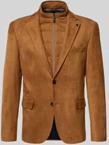 Bugatti 2-Knopf-Sakko mit Reißverschluss