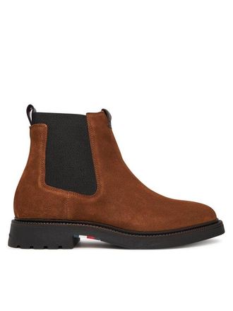 Tommy Hilfiger Klassische Stiefeletten Comfort Lwt FM0FM05592 Braun