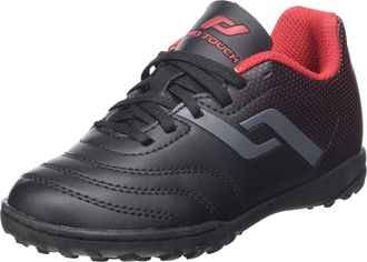 Pro Touch Unisex Kinder Classic III Fußballschuh, Schwarz, Rot, Anthrazit, 47 1/3 EU