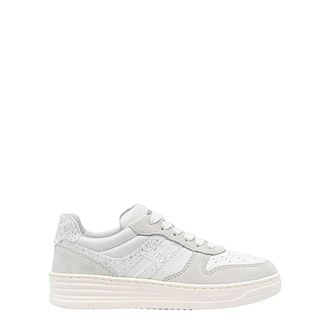 Hogan H630 Glitter - - Shoes - Damen - Wei&szlig; - 38 1/2 EU