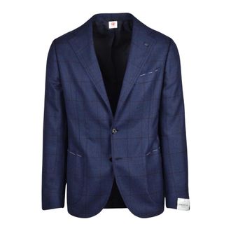 LUIGI BORRELLI NAPOLI Giacca Stondata - - Suits - Herren - Blau - 2XL
