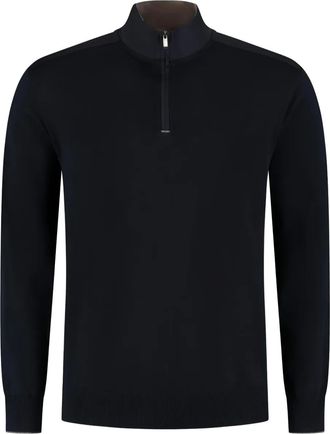 Paul & Shark Pullover mit Reißverschluss - Schwarz