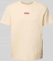 Levi's T-Shirt mit Label-Stitching