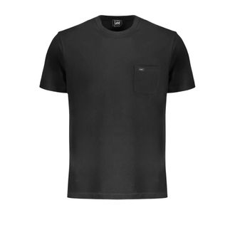 Lee Homme, Tops, Noir, Taille: M T-Shirt Manches Courtes