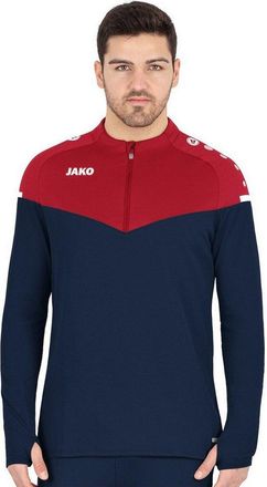 Jako Langarmshirt Ziptop Champ 2.0 (100% Polyester) marineblau/rot Herren