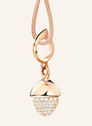 Tamara Comolli Tamara Comolli Anh&auml;nger Pendant Mikado Flamenco Diamond Pav&eacute; Aus 18 Karat Ros&eacute;gold Mit Diamant Pav&eacute; rosegold