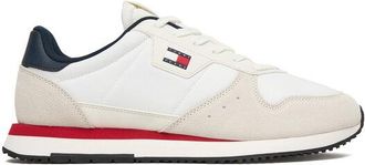 Tommy Jeans Sneakers Tjm Eva Runner Leather EM0EM01649 Wei&szlig;