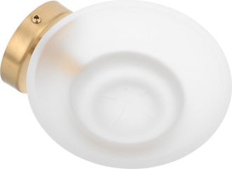 BESPORTBLE Wandmontierter Seifenhalter Edelstahl Gold Abnehmbar mit Schrauben Duschseifenschale f&uuml;r Bad K&uuml;che Hotelqualit&auml;t Rostfrei Hygienisch Platzsparend