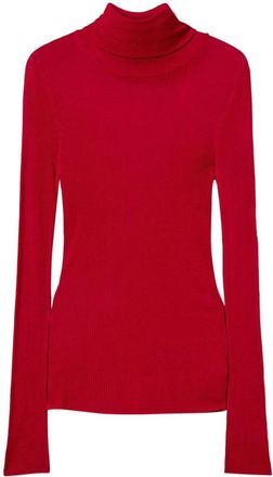 Twin-Set Pullover mit Rollkragen - Rot