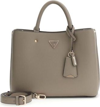 Guess sac &agrave; &eacute;paule Meridian II Girlfriend Satchel Dark Taupe
