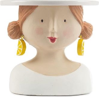 Baden aufsteller kuchenplatte ladykopf mit zitrone 19 cm &Oslash; 20 cm by baden 2212925